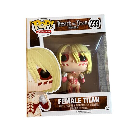 Funko | Toys | Nib Funko Pop Female Titan Pop Animation Attack On Titan ...
